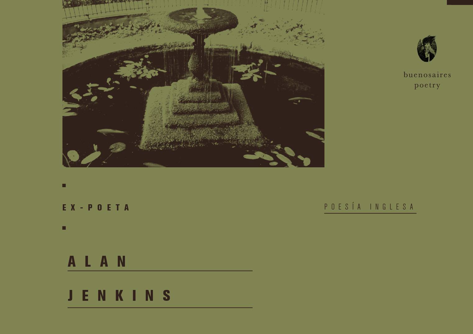 Ex-Poeta, de Alan JENKINS – Buenos Aires Poetry