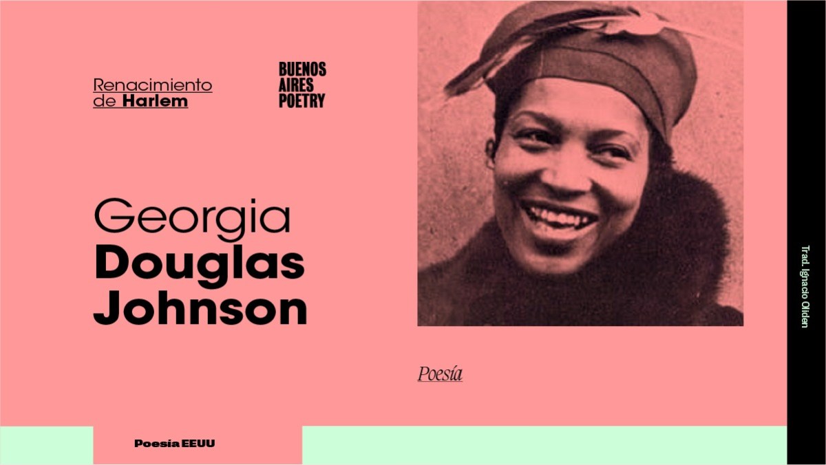 Poesía | Georgia Douglas Johnson – Buenos Aires Poetry