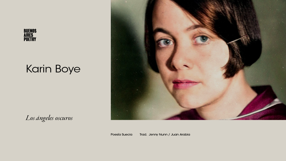 Los ángeles oscuros | Karin Boye – Buenos Aires Poetry