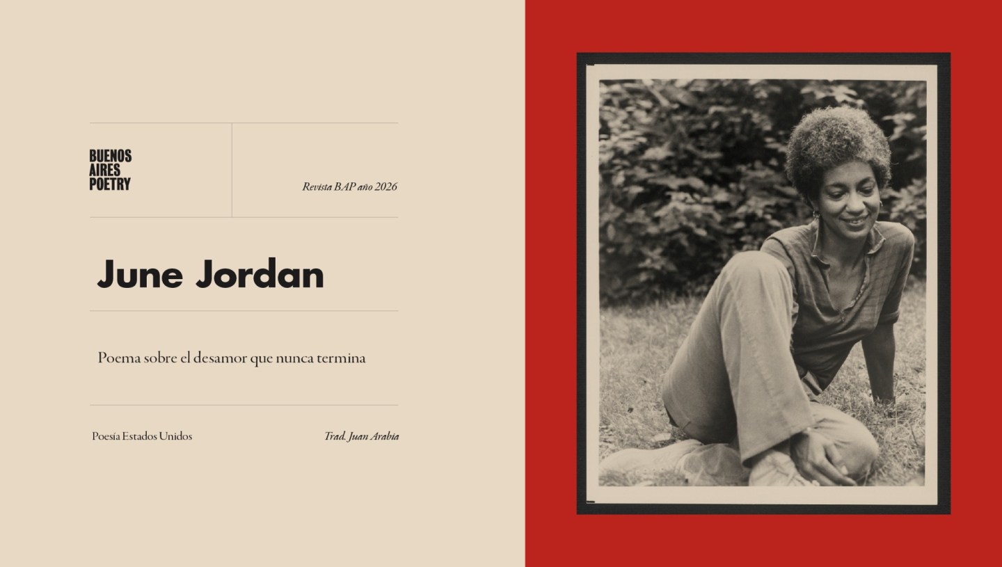 Poema sobre el desamor que nunca termina | June Jordan – Buenos Aires ...