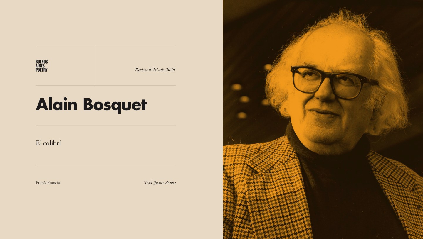 El colibrí | Alain Bosquet – Buenos Aires Poetry